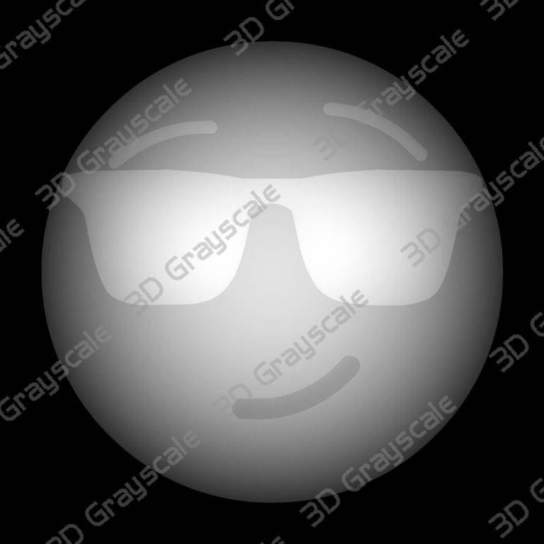 Cartoon – 3D Grayscale