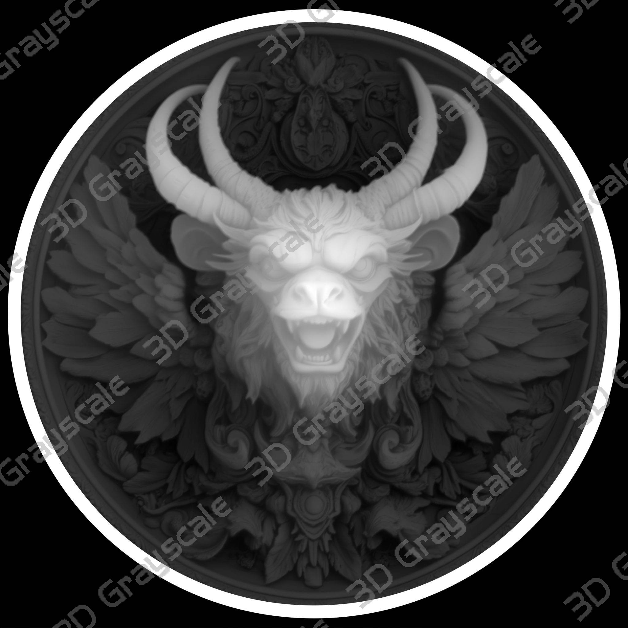 3D Grayscale – All 3D Grayscale Height Maps