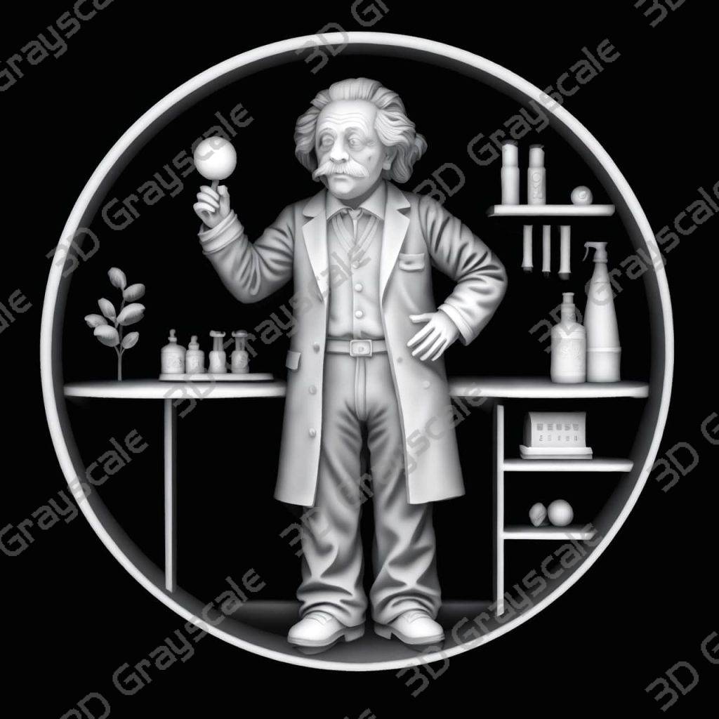 Arcane Machinery – 3D Grayscale