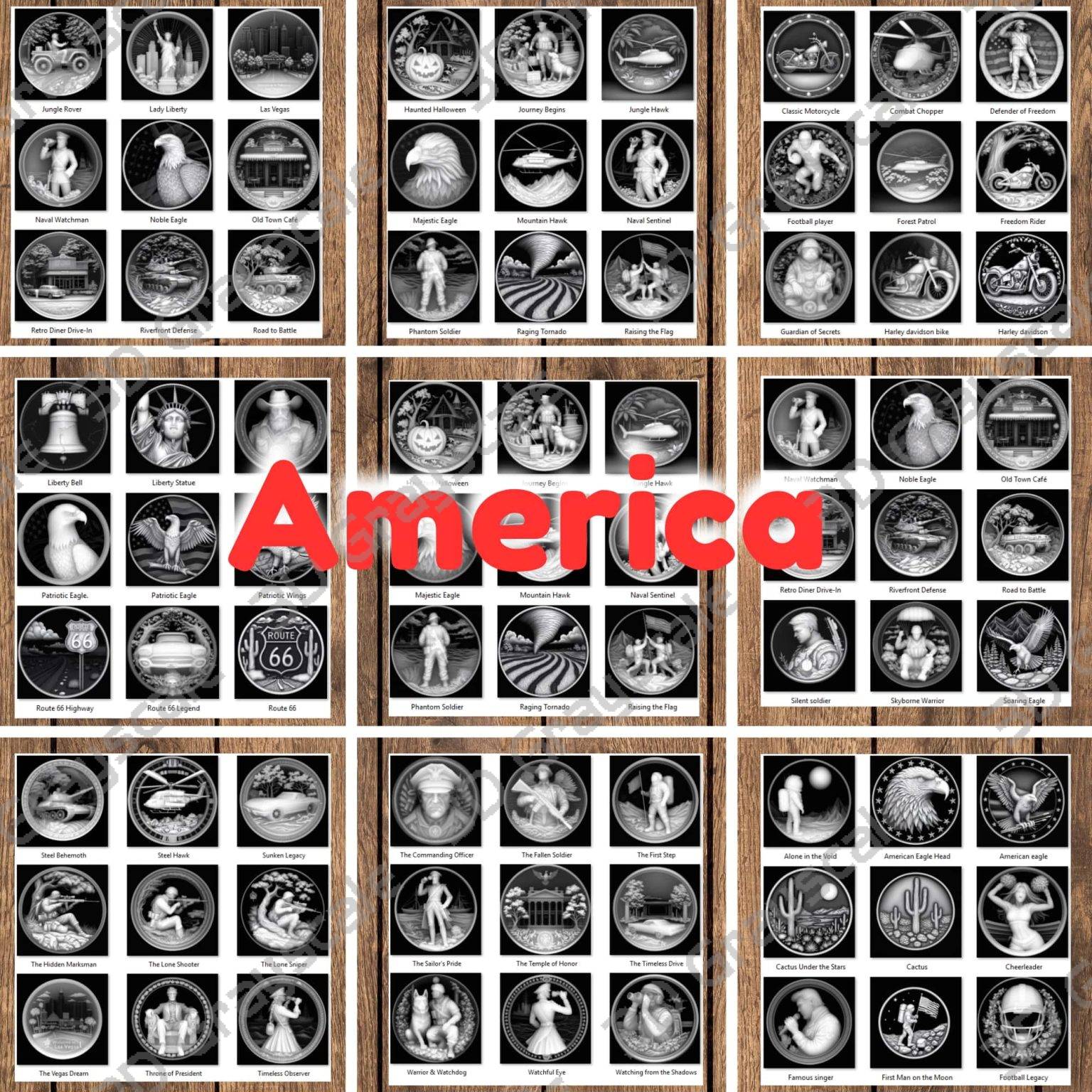 1000 Depth Map Coins!!! Laser Engraving | edc coin | embossing file ...