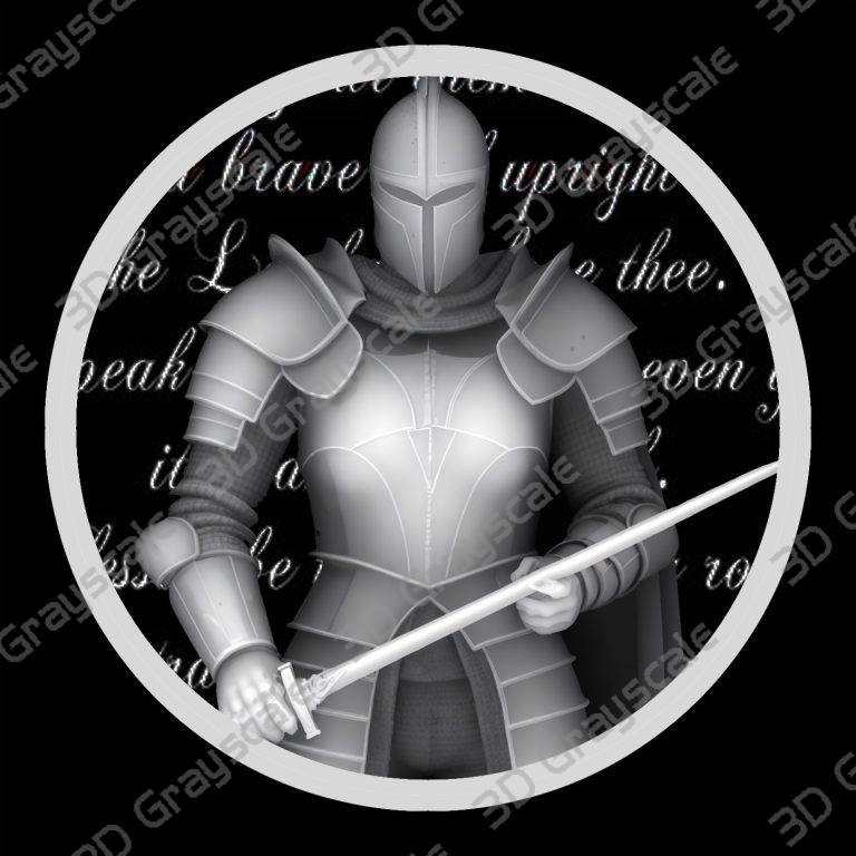 Coins – 3D Grayscale