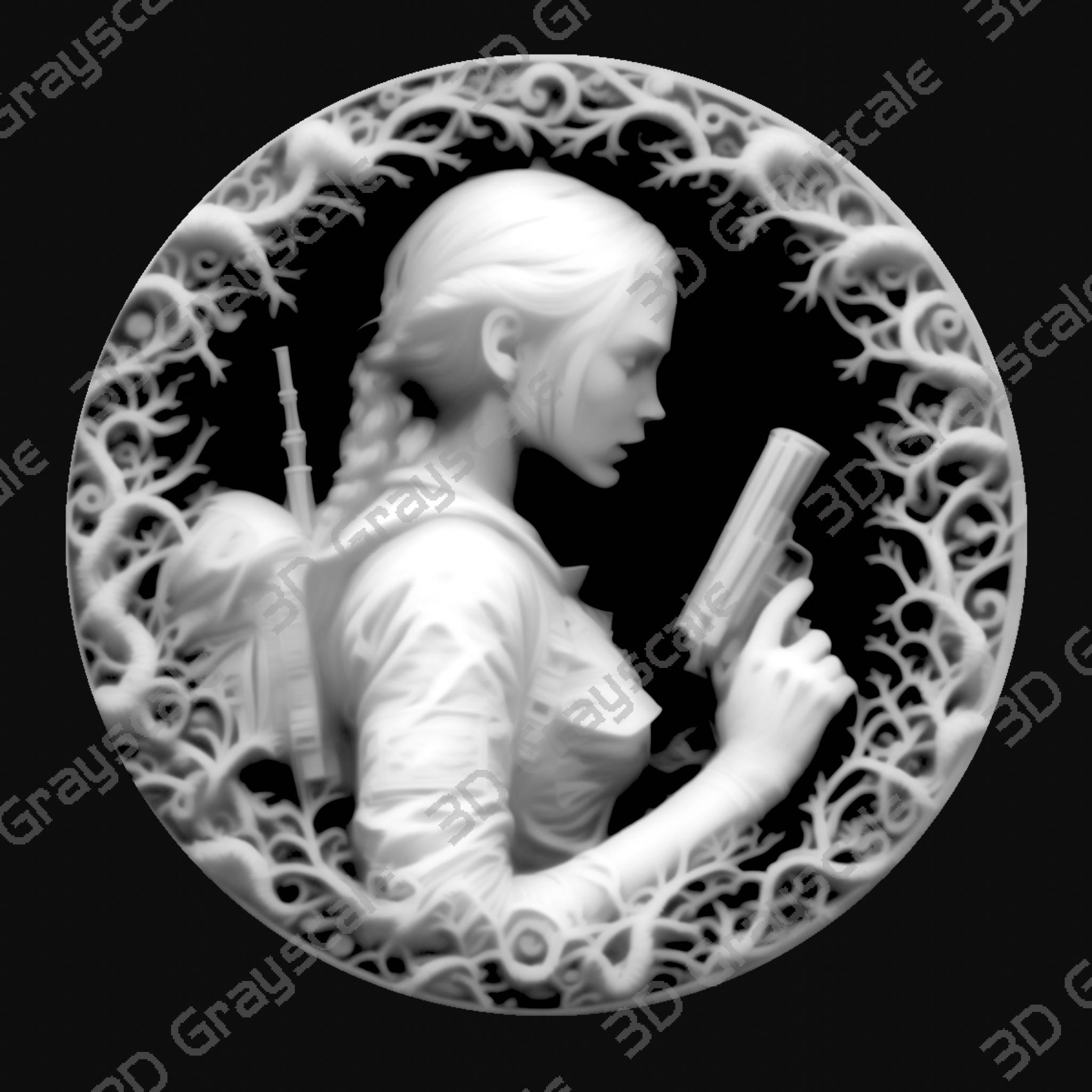 3D Grayscale – All 3D Grayscale Height Maps