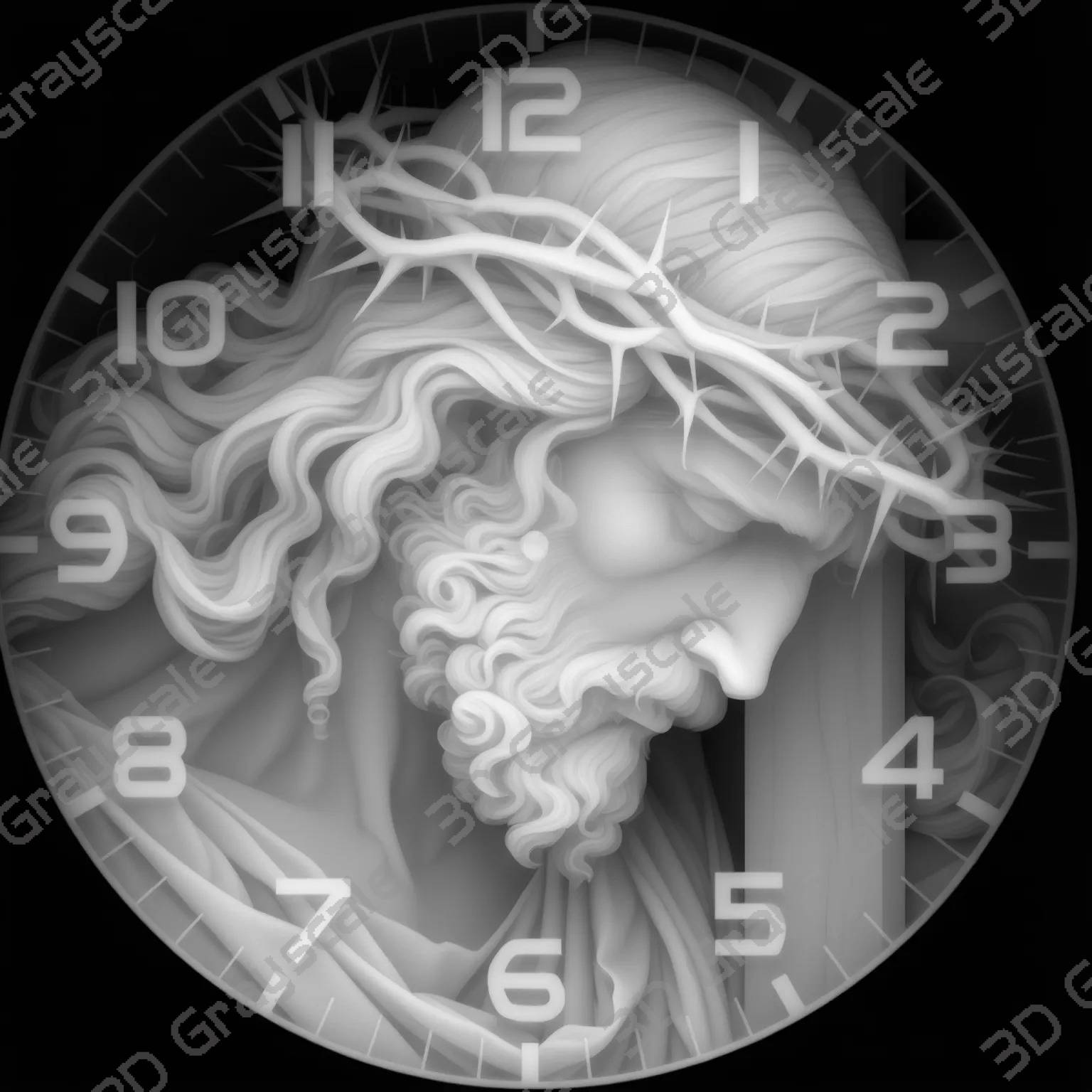 3D Grayscale – All 3D Grayscale Height Maps