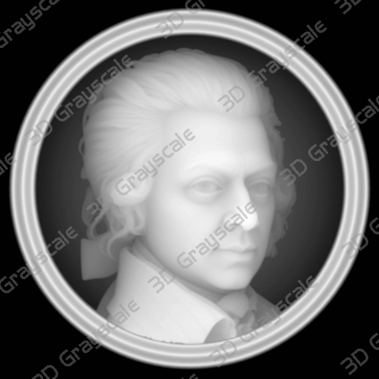 3D Grayscale – All 3D Grayscale Height Maps