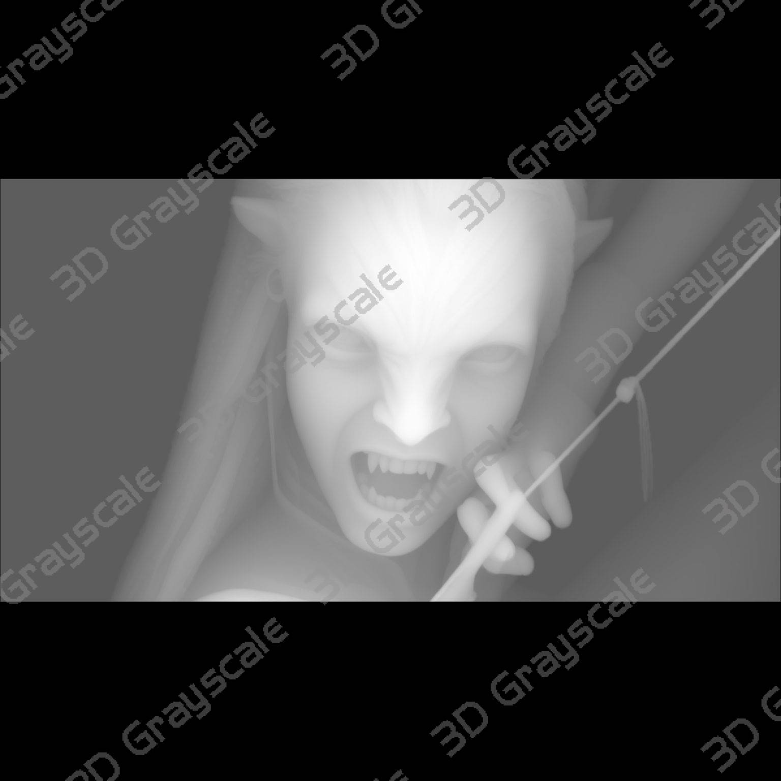 3D Grayscale – All 3D Grayscale Height Maps