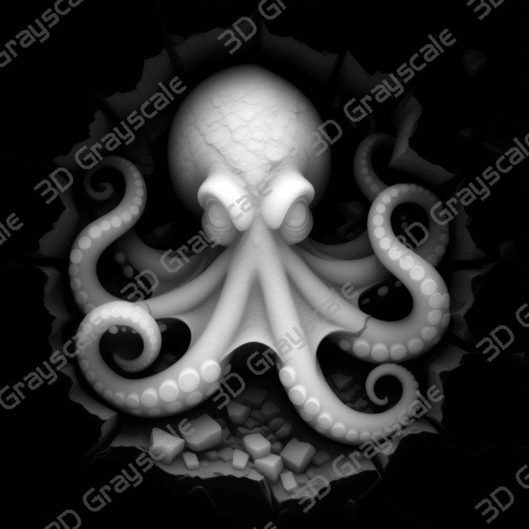 3D Grayscale – All 3D Grayscale Height Maps