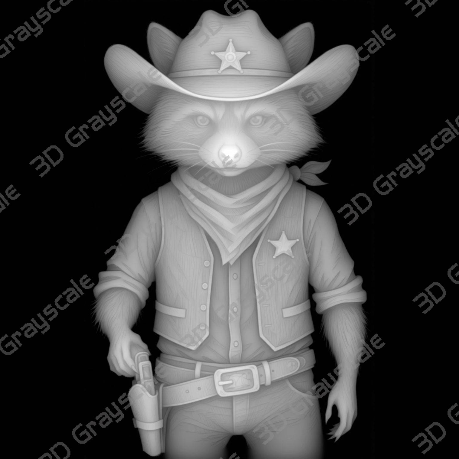 3D Grayscale – All 3D Grayscale Height Maps